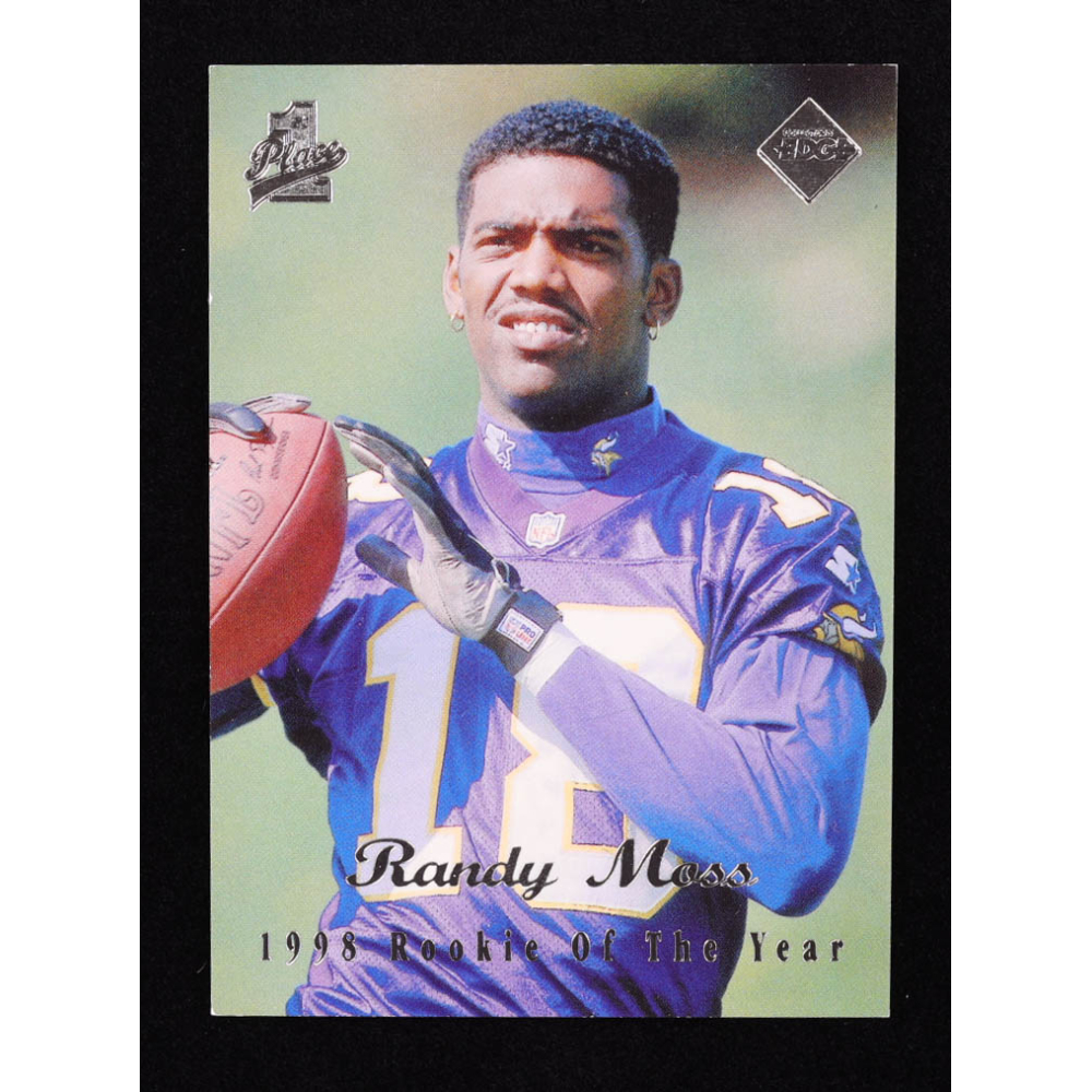 Randy Moss 1998 Collector's Edge First Place Record Setters #157B RC ...