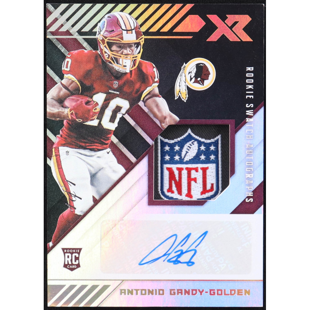 Antonio Gandy-Golden 2020 Panini XR Rookie Triple Swatch Autographs ...