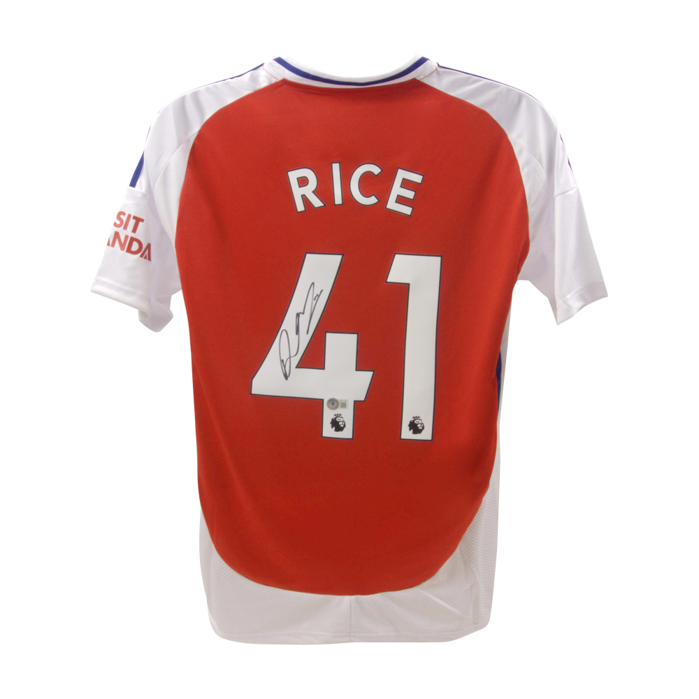 Declan Rice Signed Arsenal Jersey (Beckett) | Pristine Auction