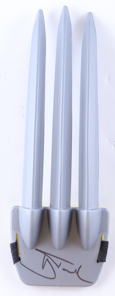 Hugh Jackman Signed "Wolverine" Plastic Replica Claws (Beckett ...