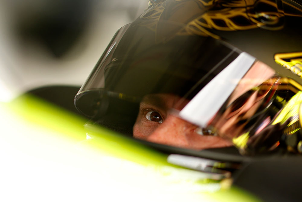 Brandon Jones & Kyle Larson Signed NASCAR 2024 Race-Worn Visor (PA ...