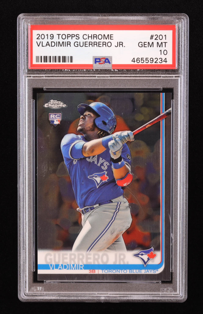 Vladimir Guerrero Jr. 2019 Topps Chrome #201 Rc (psa 10) | Pristine Auction