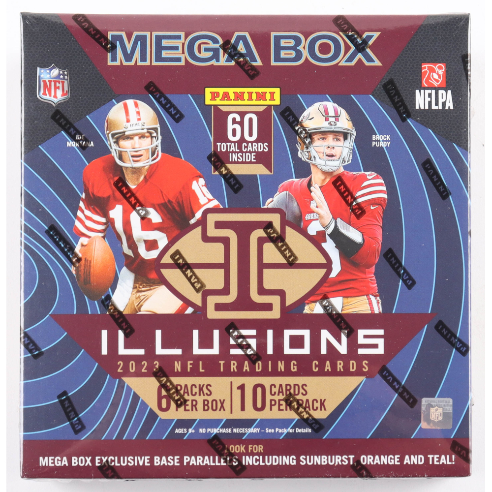 2023 Panini Illusions Football Mega Box with (6) Packs | Pristine Auction