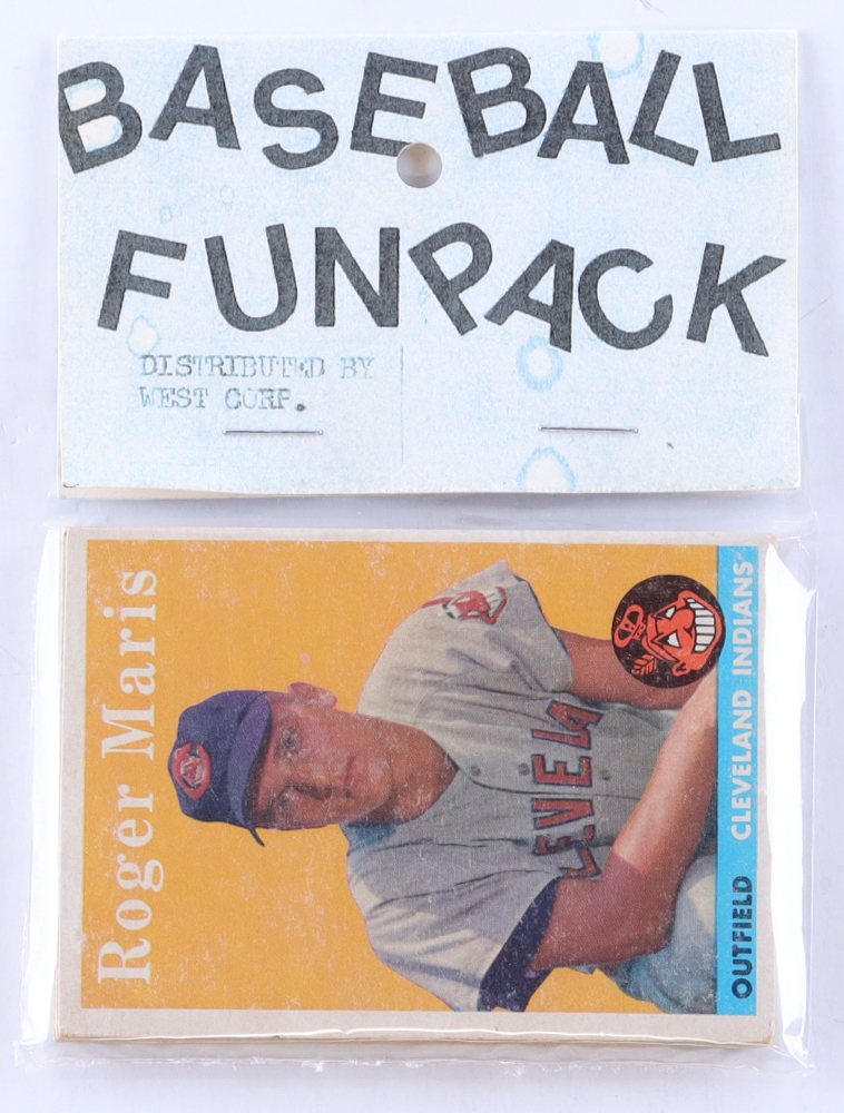 1958 Topps Baseball Card Fun Pack with (10) Cards | Pristine Auction