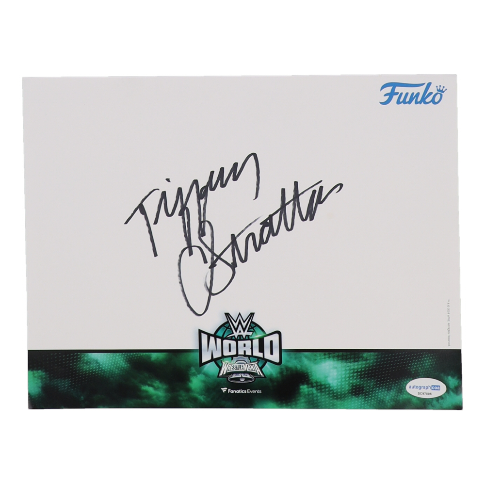 Tiffany Stratton Signed WWE "World Wrestlemania" 8x10 Autograph Sheet ...