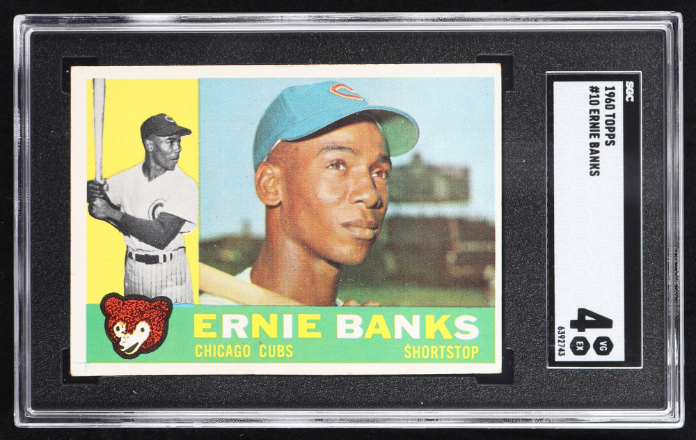 Ernie Banks 1960 Topps #10 (SGC 4) | Pristine Auction