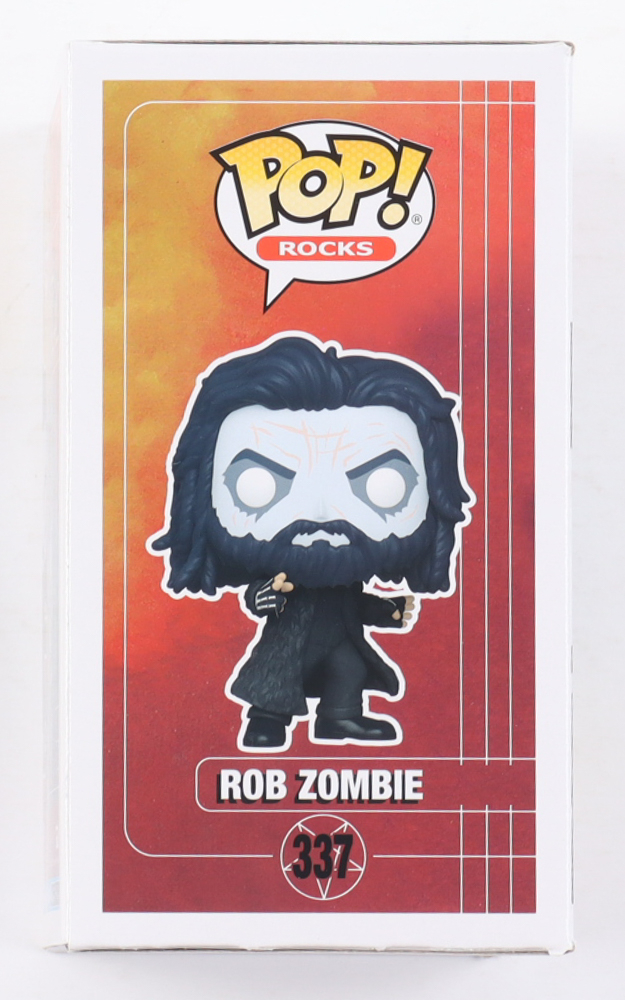 Rob Zombie Signed "Rob Zombie" #337 Funko Pop! Vinyl Figure (Beckett ...