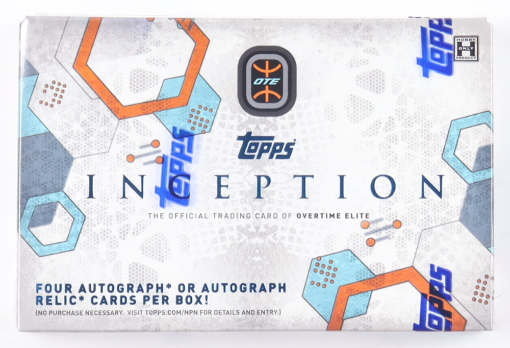 2022/23 Topps Inception Overtime Elite Basketball Hobby Box | Pristine ...