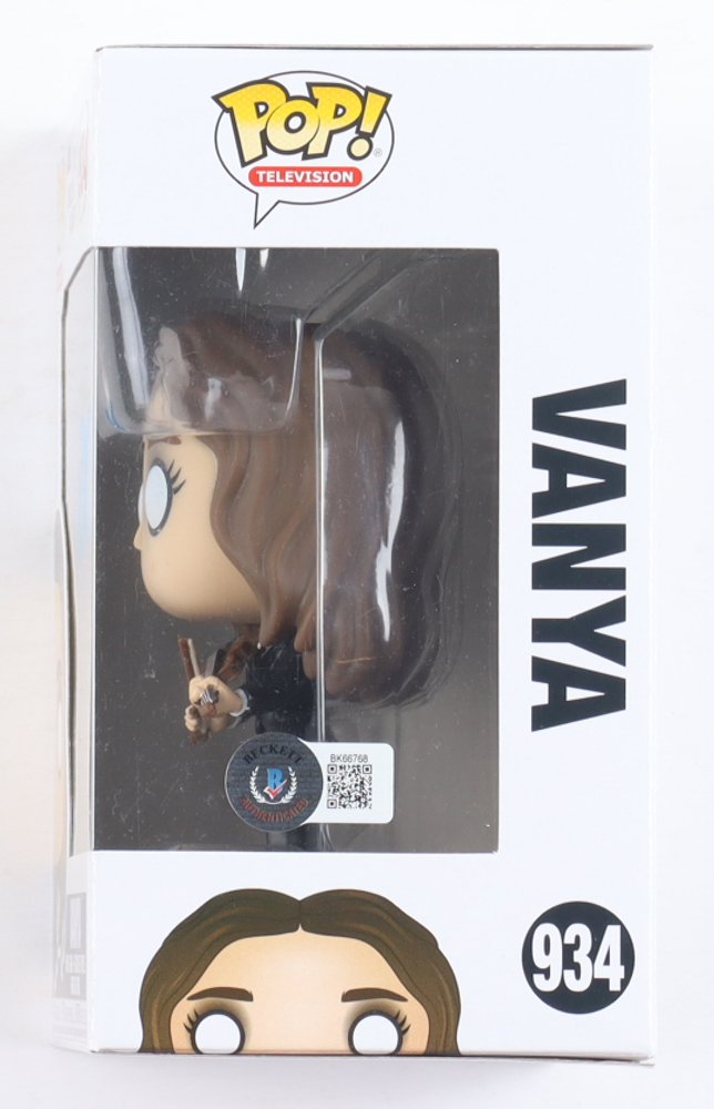 Ellen Page Signed "The Umbrella Academy" #934 Vanya Funko Pop! Vinyl ...