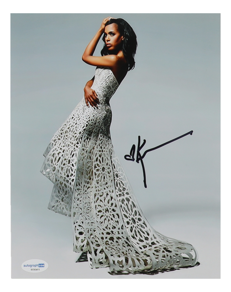 Kerry Washington Signed 8x10 Photo (ACOA) | Pristine Auction