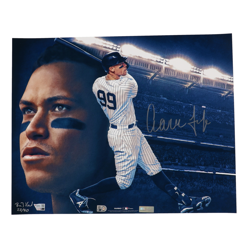 Aaron Judge Signed Yankees LE B. Konnick 16x20 Photo Print (Fanatics ...
