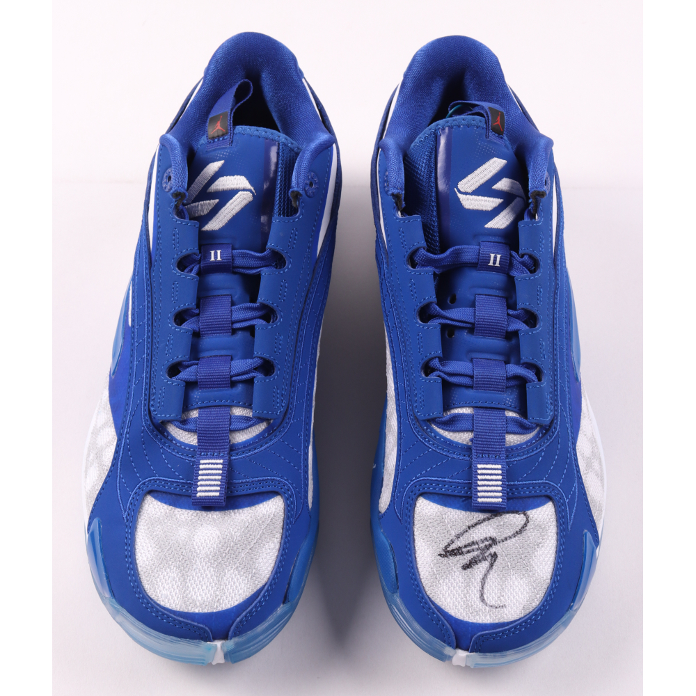 Luka Doncic Signed Pair of Luka 2 Jordan Basketball Shoes (PSA ...