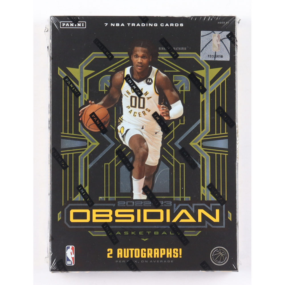 2022-23 Panini Obsidian Basketball Hobby Box with (7) Cards | Pristine ...