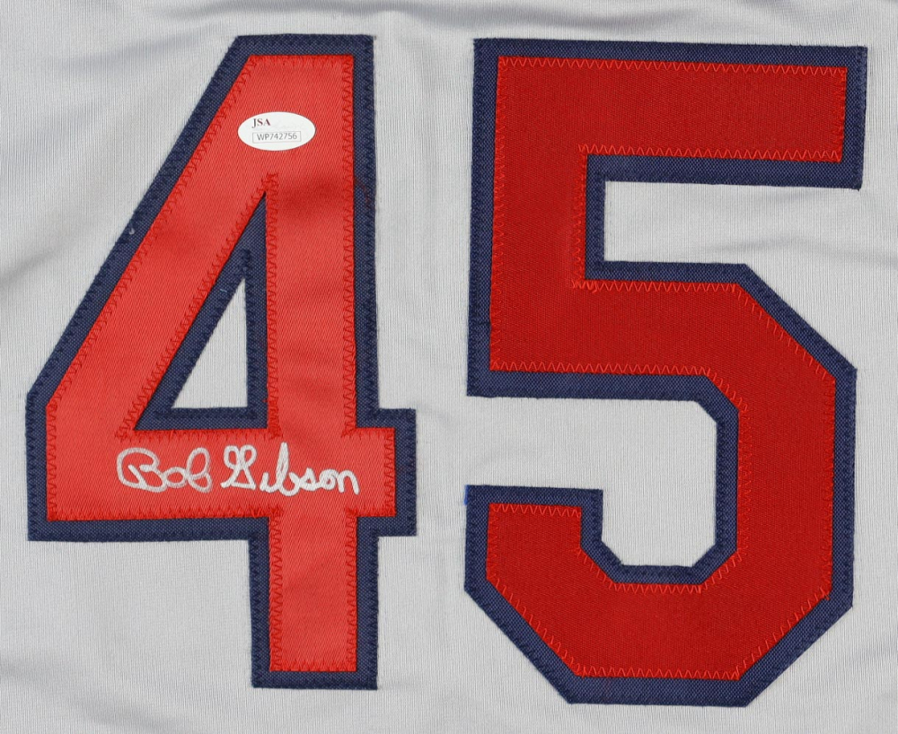 Bob Gibson Signed Jersey (JSA) | Pristine Auction