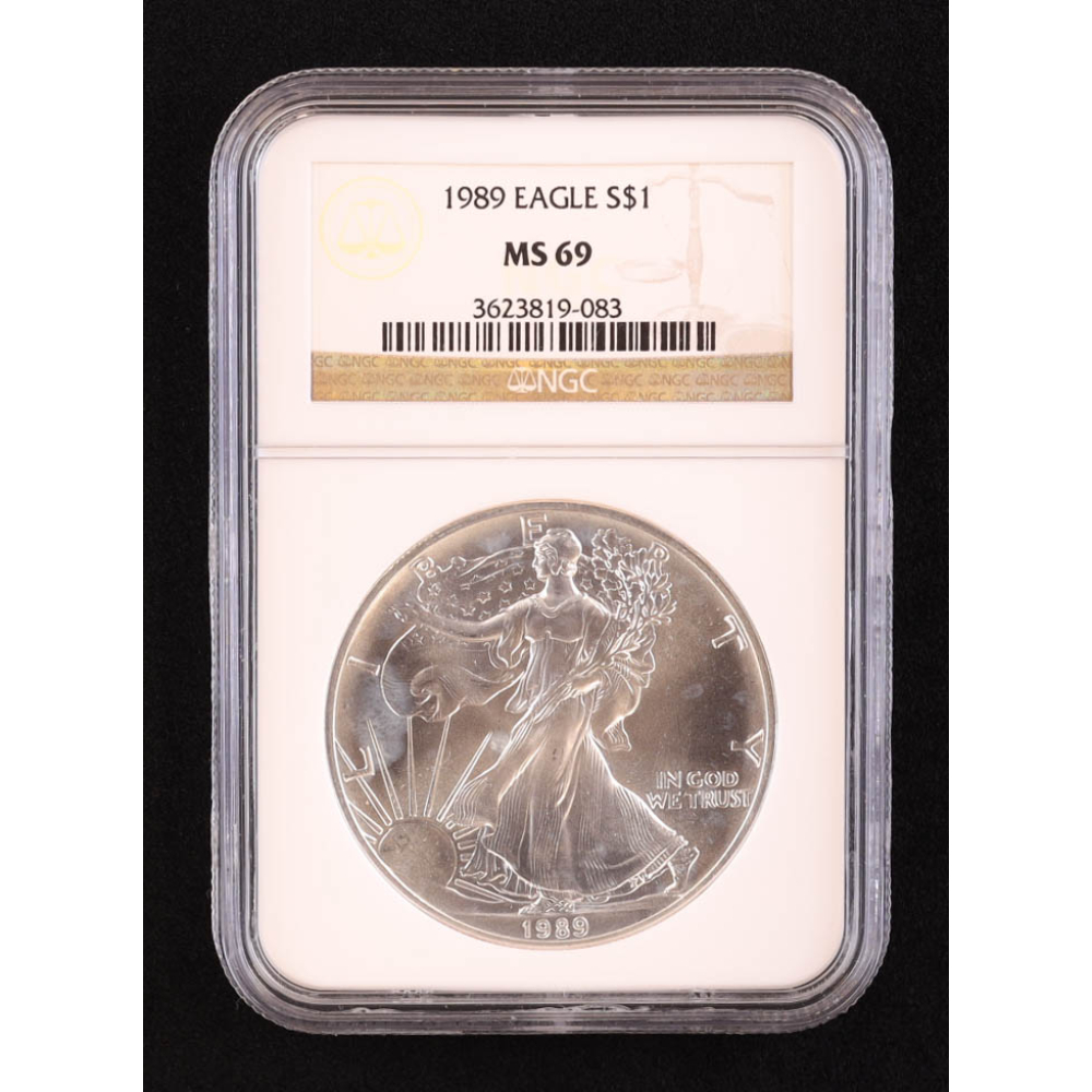 1989 American Silver Eagle (NGC MS69) | Pristine Auction