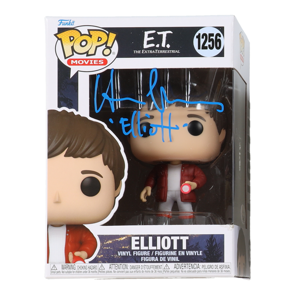 Henry Thomas Signed "E.T." #1256 Elliott Funko Pop! Vinyl Figure ...