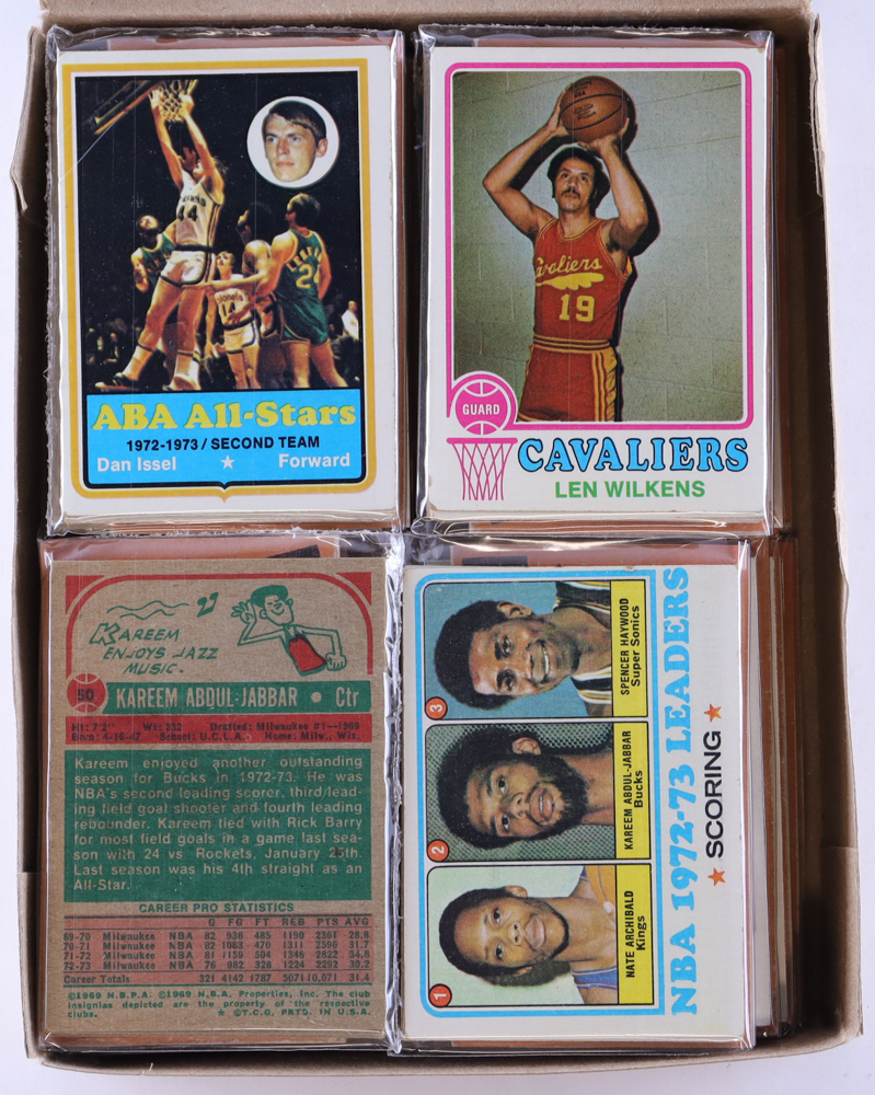 1973-74 Topps Baseball Cello Fun Pack Vending Box with (20) Packs ...
