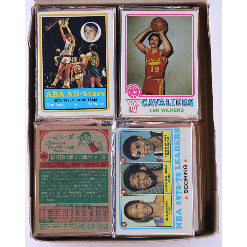 1973-74 Topps Baseball Cello Fun Pack Vending Box with (20) Packs ...