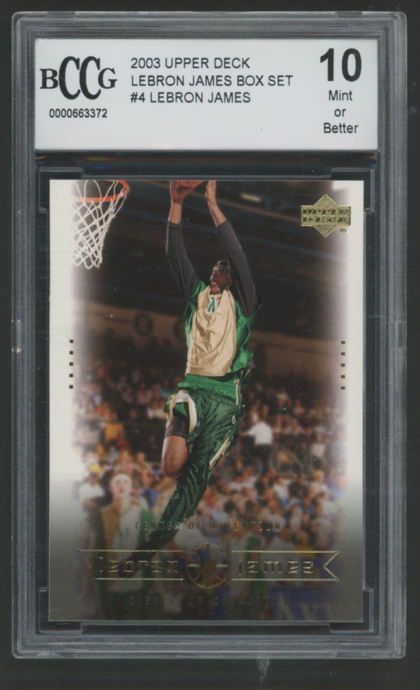 LeBron James 2003 Upper Deck LeBron James Box Set #4 (BCCG 10) | Pristine Auction