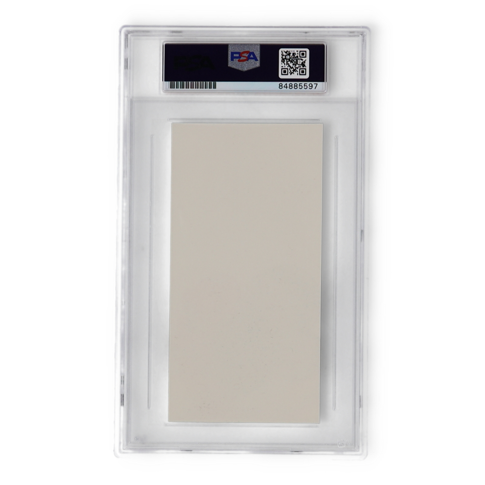 Dick Covey Signed Cut with Portrait (PSA) | Pristine Auction