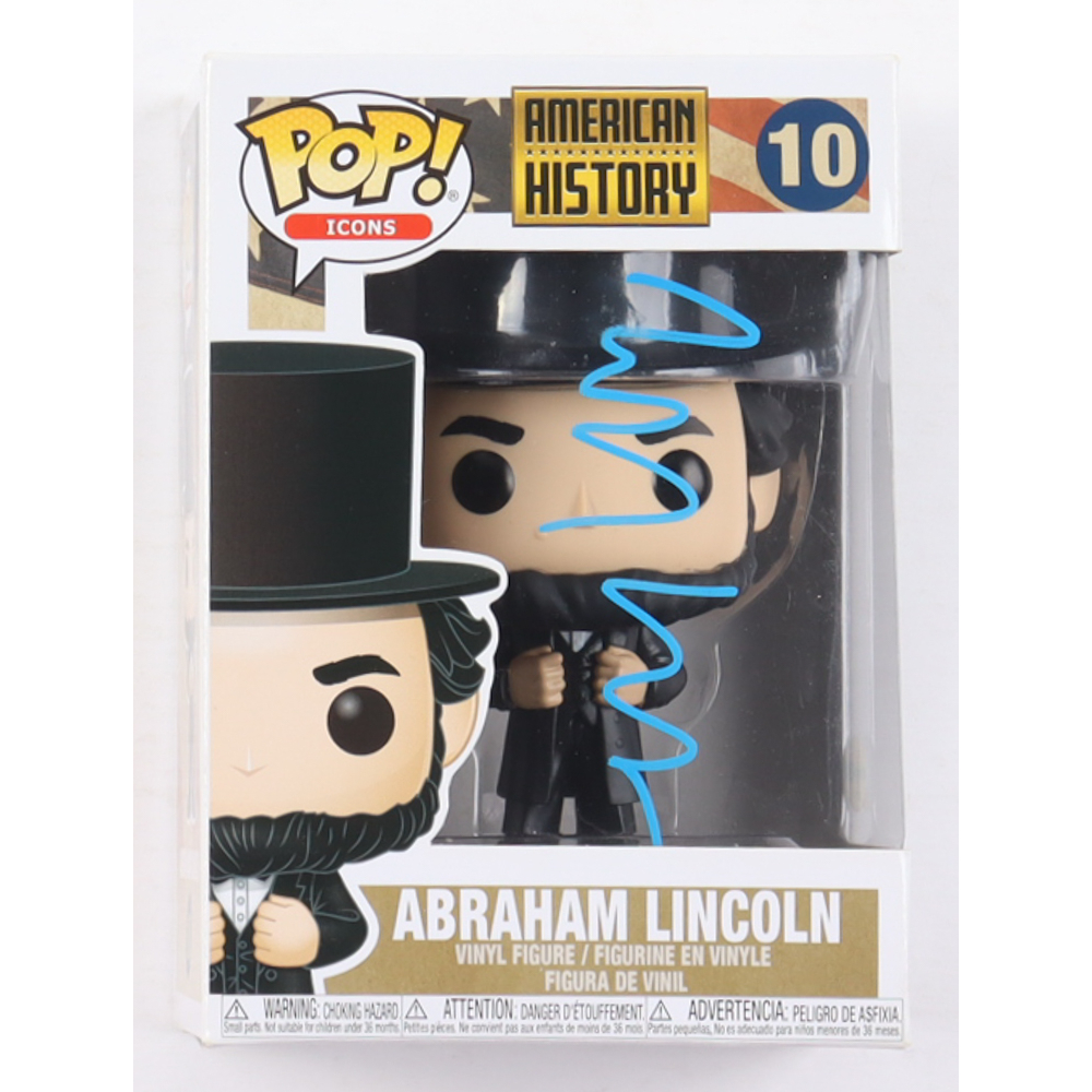 Tony Kushner Signed "American History" #10 Abraham Lincoln Funko Pop ...