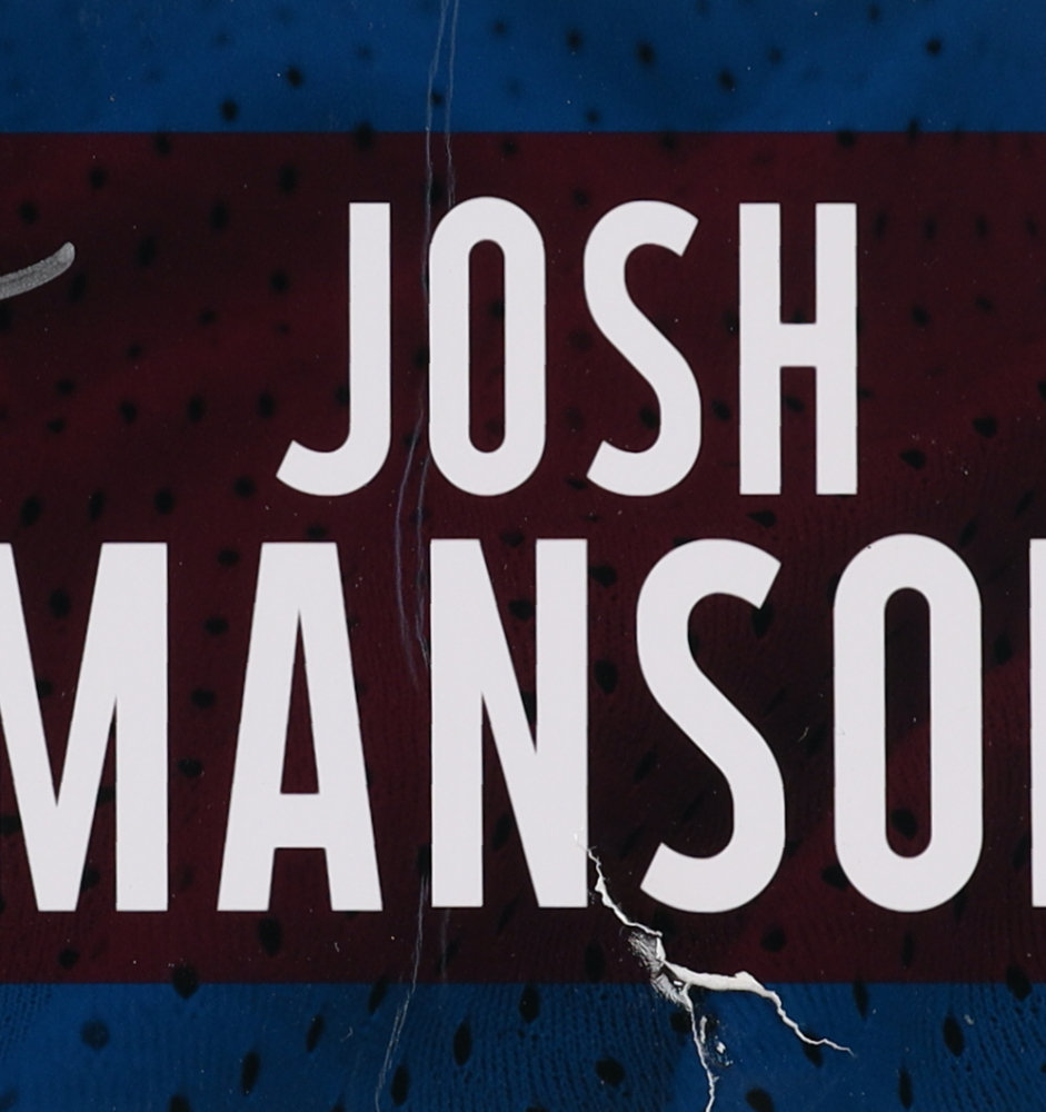 Josh Manson Signed 2022 Stanley Cup Champions Nameplate (Fanatics ...