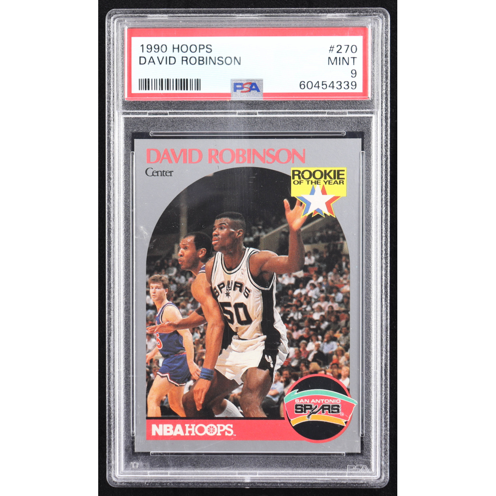David Robinson 1990-91 Hoops #270 (PSA 9) | Pristine Auction