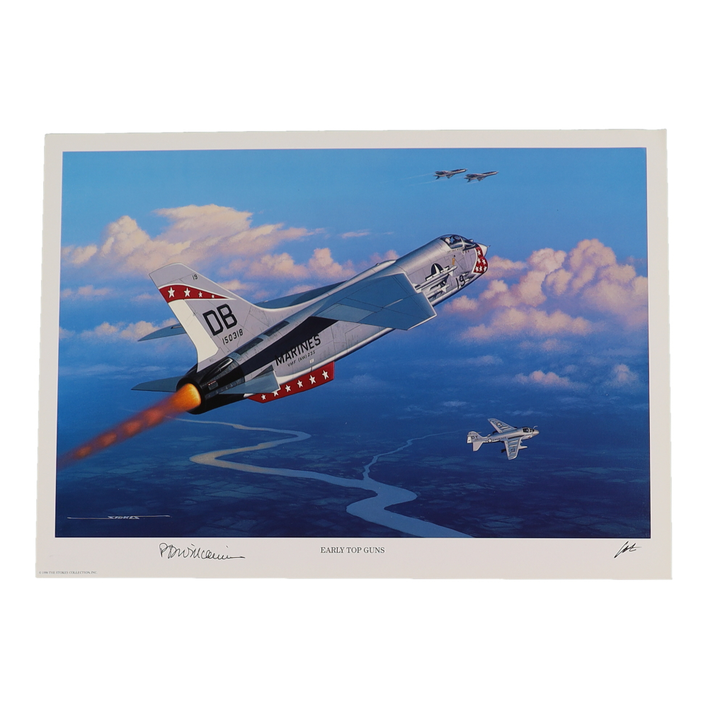Drax Williams Signed Stan Stokes "Early Top Guns" Lithograph (AIV ...