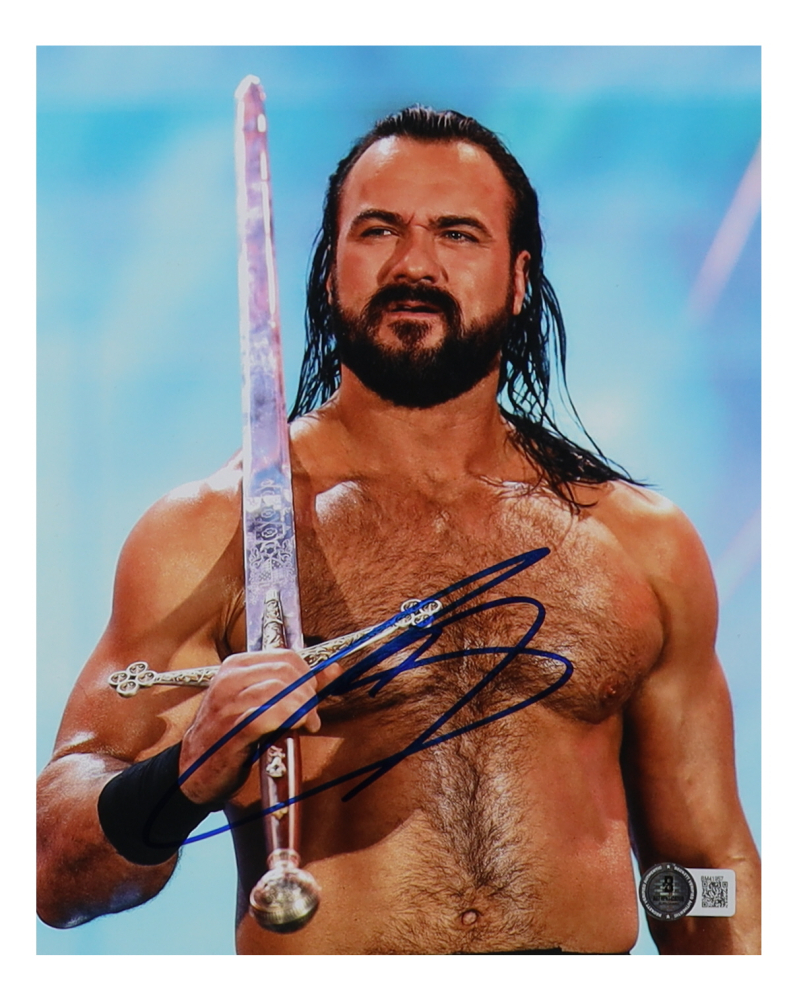 Drew McIntyre Signed WWE 8x10 Photo (Beckett) | Pristine Auction