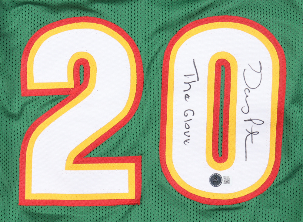 Gary Payton Signed Jersey Inscribed "The Glove" (Beckett) | Pristine ...