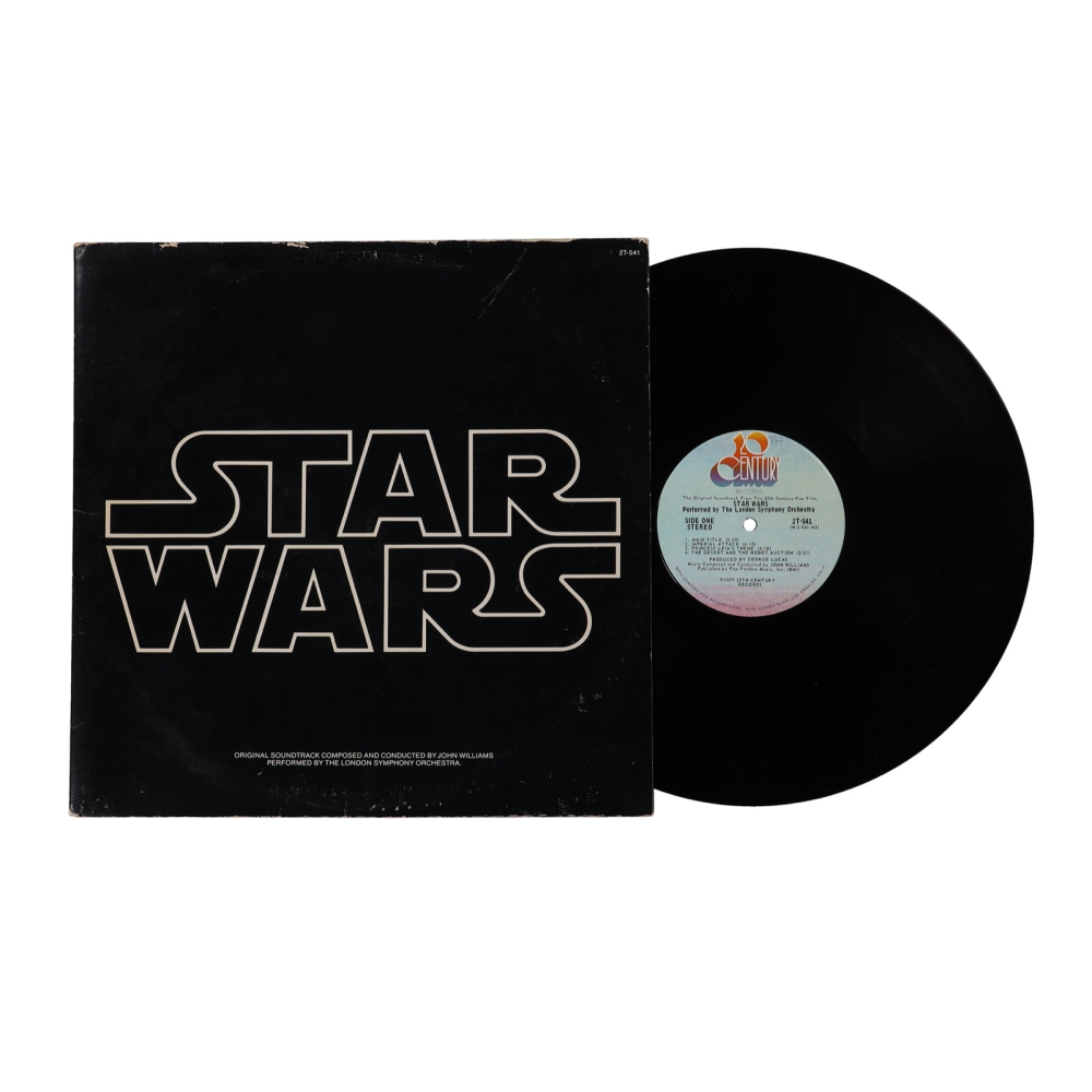 1977 Star Wars Original (2) LP Record Album with Original Star Wars ...