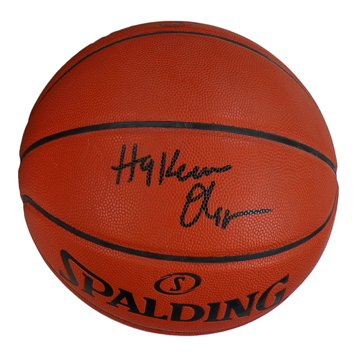 Hakeem Olajuwon Signed NBA Basketball (JSA) | Pristine Auction