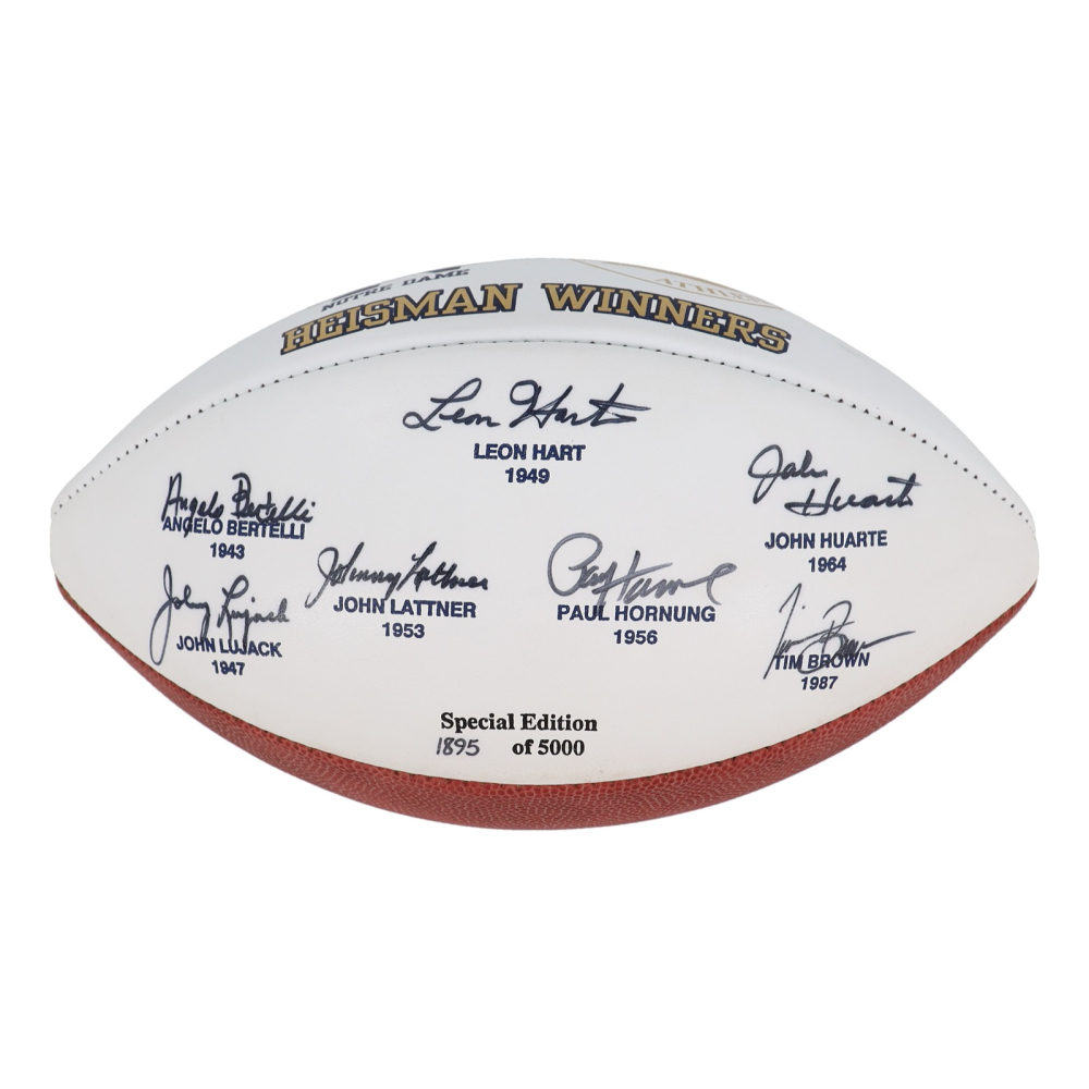 Notre Dame Fighting Irish Heisman Trophy Winners LE Commemorative ...