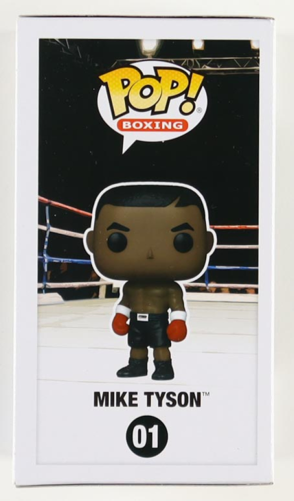 Mike Tyson Signed Boxing #01 Funko Pop! Vinyl Figure (AutographCOA ...