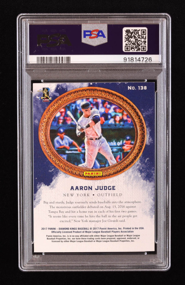 Aaron Judge 2017 Diamond Kings #138 RC (PSA 9) | Pristine Auction