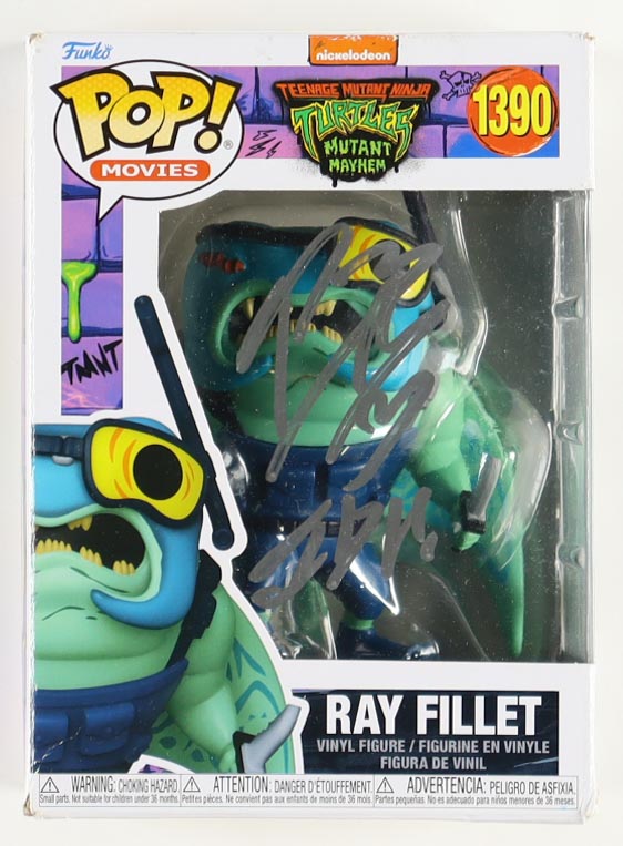 Post Malone Signed "Teenage Mutant Ninja Turtles: Mutant Mayhem" #1390 ...