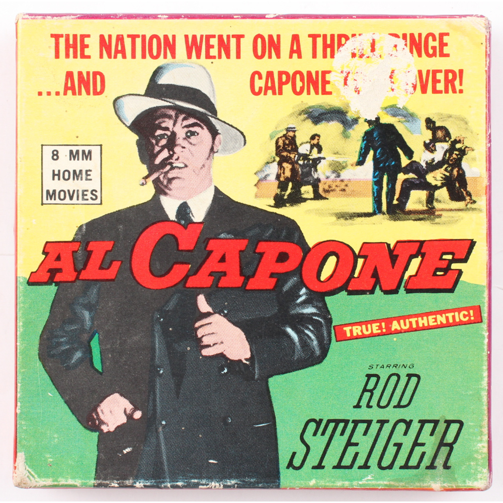 1950 Al Capone 8mm Film Reel with Original Box | Pristine Auction