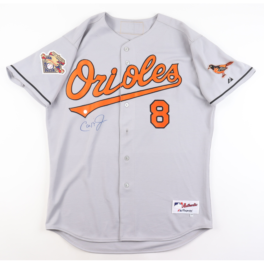 Cal Ripken Jr. Signed Orioles Jersey With American League 100 Season ...
