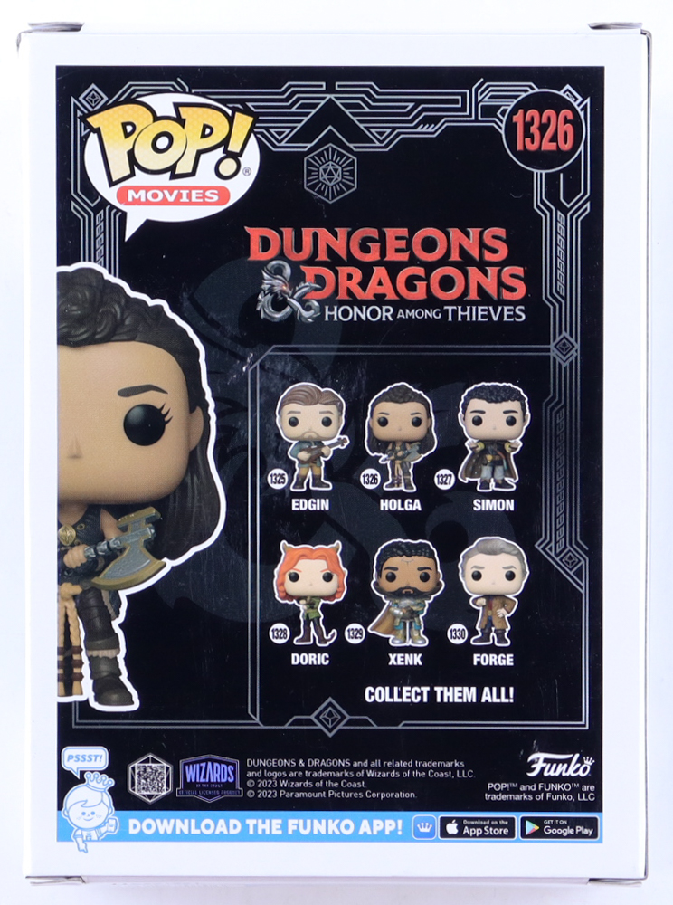 Nick Daiz (UFC) Signed "Dungeons & Dragons" #1326 Holga Funko Pop (JSA ...
