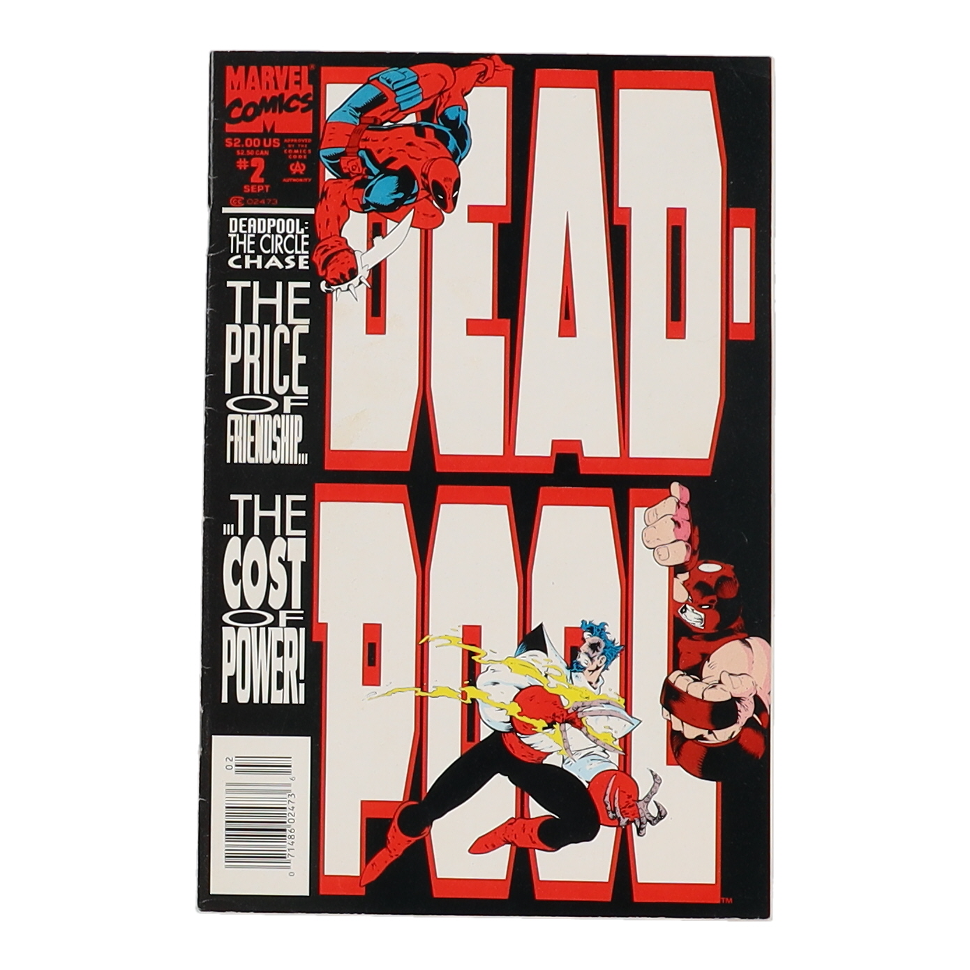 Complete Set of (4) 1993 "Deadpool: The Circle Chase" Issue #1-4 Marvel ...