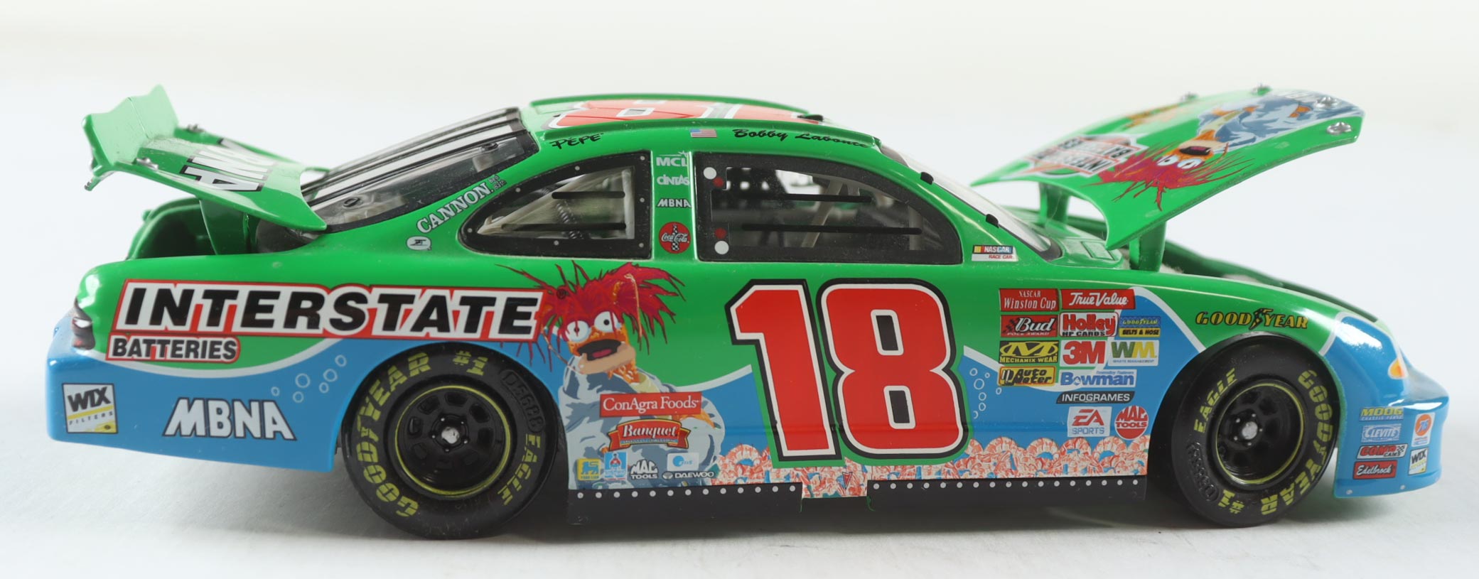 Bobby Labonte #18 Interstate Batteries Muppets 25th Anniversary - 2002 ...