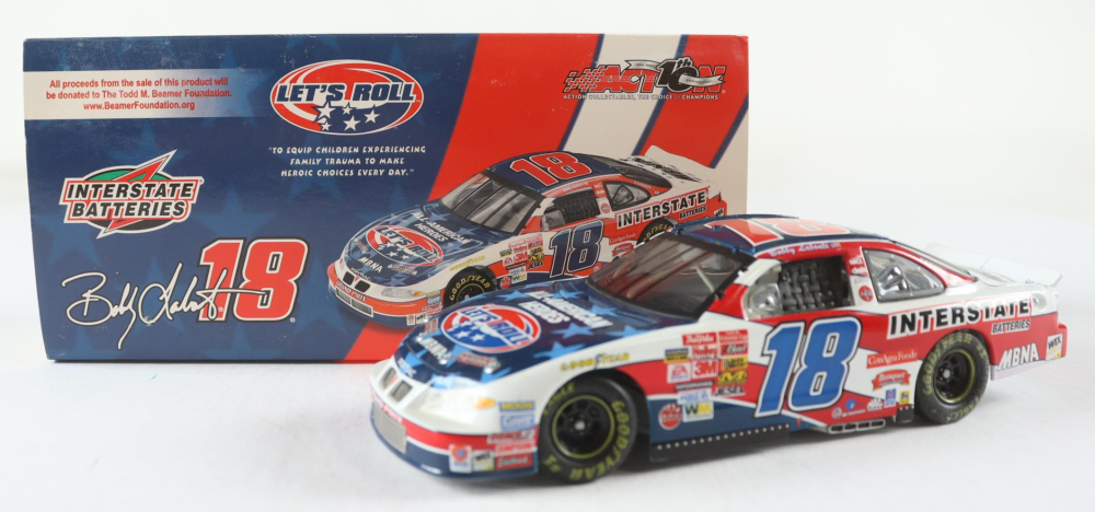 Bobby Labonte #18 Interstate Batteries / Let's Roll - 2002 Grand Prix 1 ...