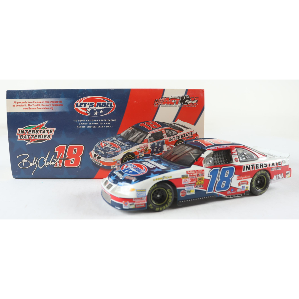 Bobby Labonte #18 Interstate Batteries / Let's Roll - 2002 Grand Prix 1 ...