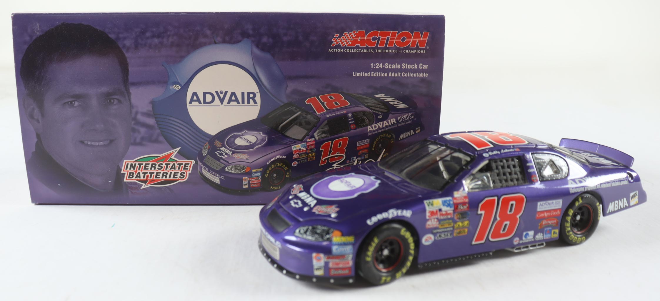 Bobby Labonte #18 Advair - 2003 Monte Carlo 1:24 Scale Diecast Car ...