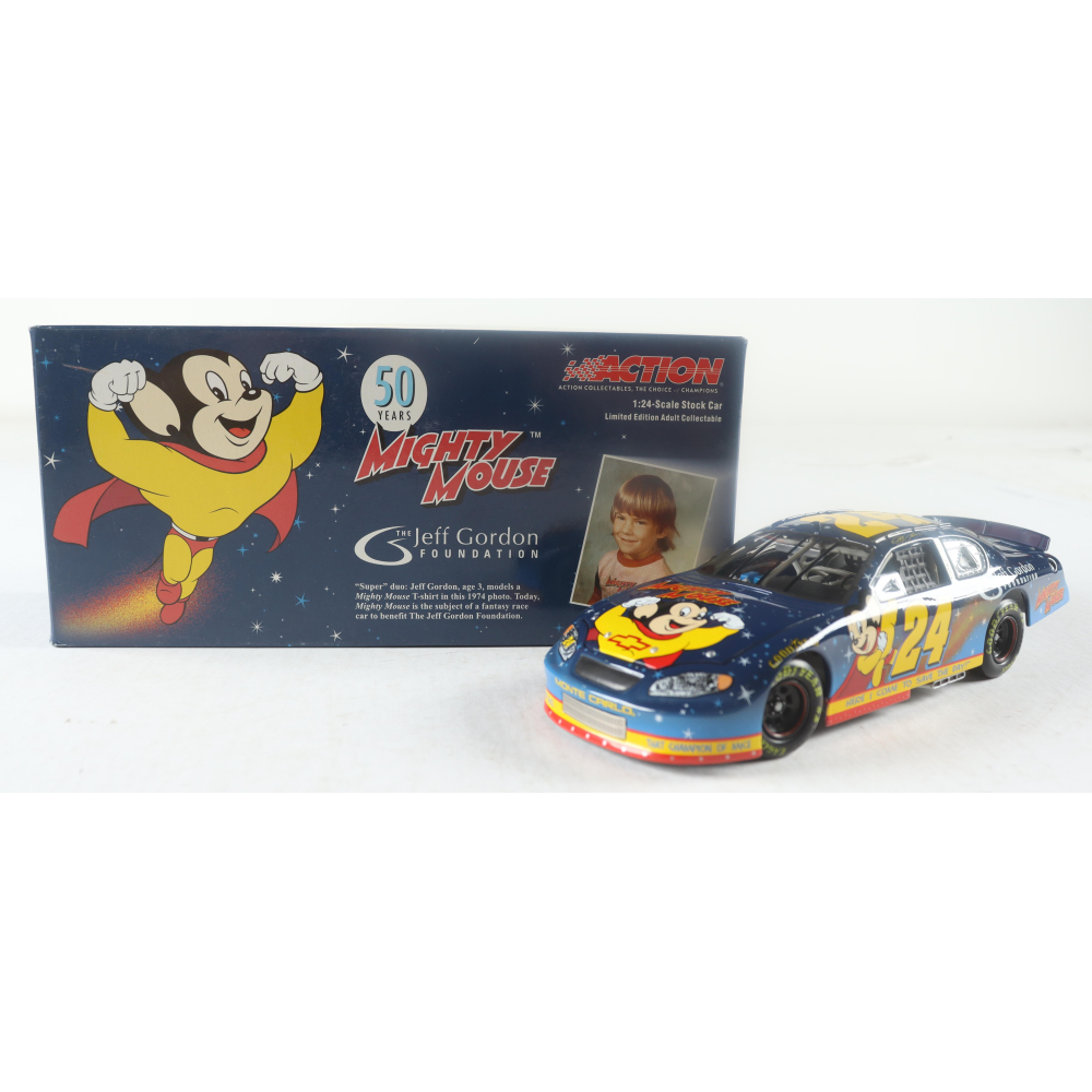 Jeff Gordon LE #24 Foundation / Mighty Mouse 2005 Monte Carlo 1:24 Die ...