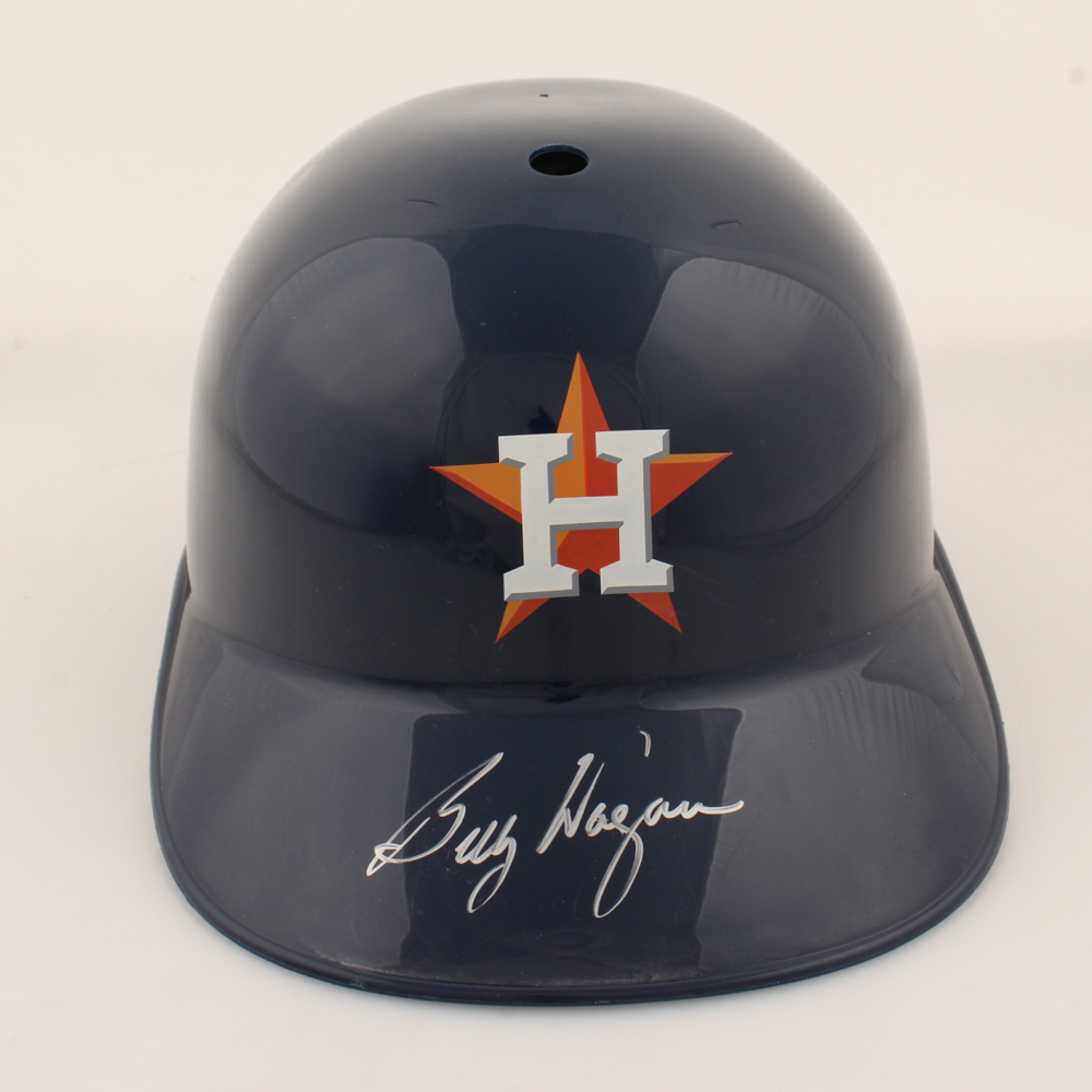 Billy Wagner Signed Astros Full-Size Souvenir Batting Helmet (Schwartz ...