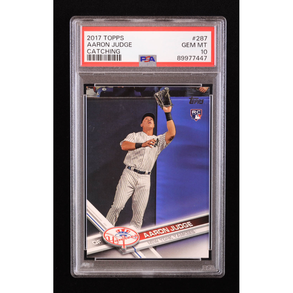Aaron Judge 2017 Topps #287A RC (PSA 10) | Pristine Auction