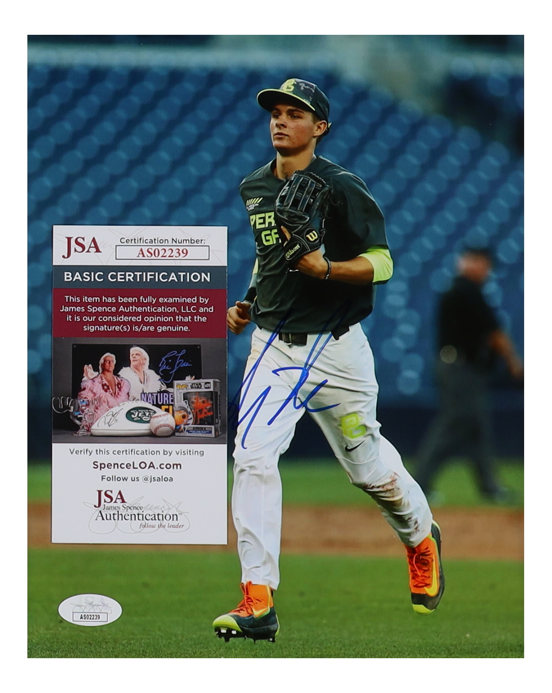 Mickey Moniak Signed 8x10 Photo (JSA) | Pristine Auction