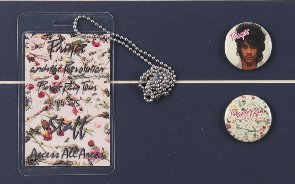 Prince & The Revolution Purple Rain Tour Custom Framed Poster Display ...