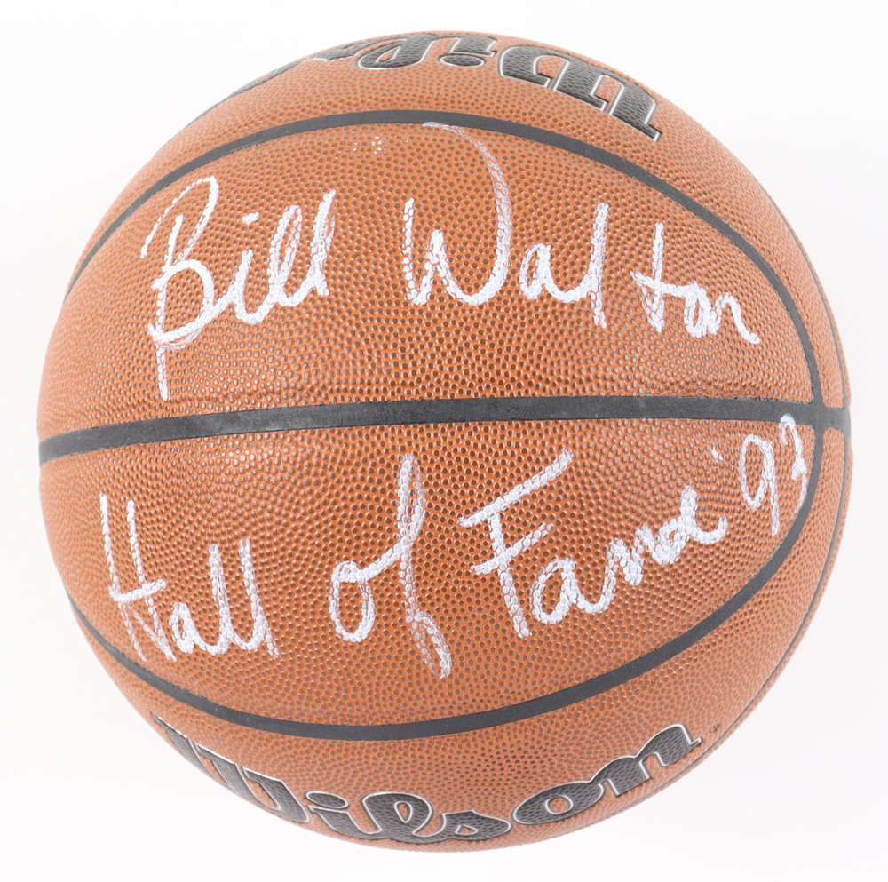 Bill Walton Signed NBA Basketball Inscribed "Hall Of Fame '93" (JSA) | Pristine Auction